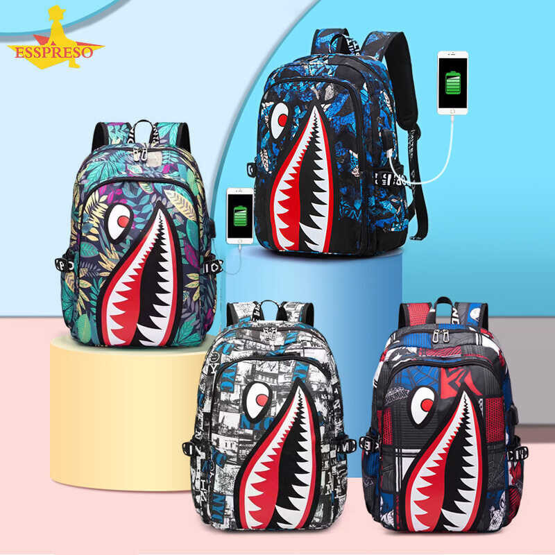 Esspreso Elementary School Students 3Rd To 6Th Grade School Bag Men's ...
