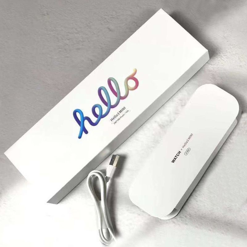 นาฬิกาข้อมือสมาร์ทวอทช์ HELLO Watch 3 MINI 1GB ROM Watch 9 ซิงค์เพลง ...