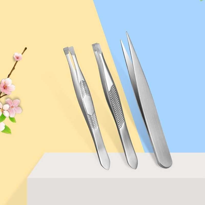 【Cw】 Clip Multipurpose Facial Plucking Eyebrows Beards Eyebrow Ingrown ...