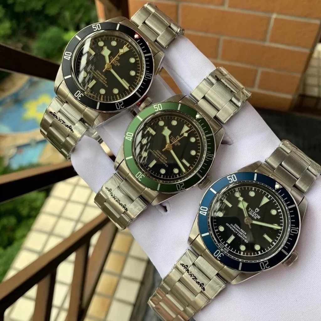 [ คุณภาพสูง ] Dituodi Rudder Biwan Series นาฬิกาผู ้ ชายอัตโนมัตินาฬิกาผู ้ ชายขนาดเล ็ กสีแดง ...