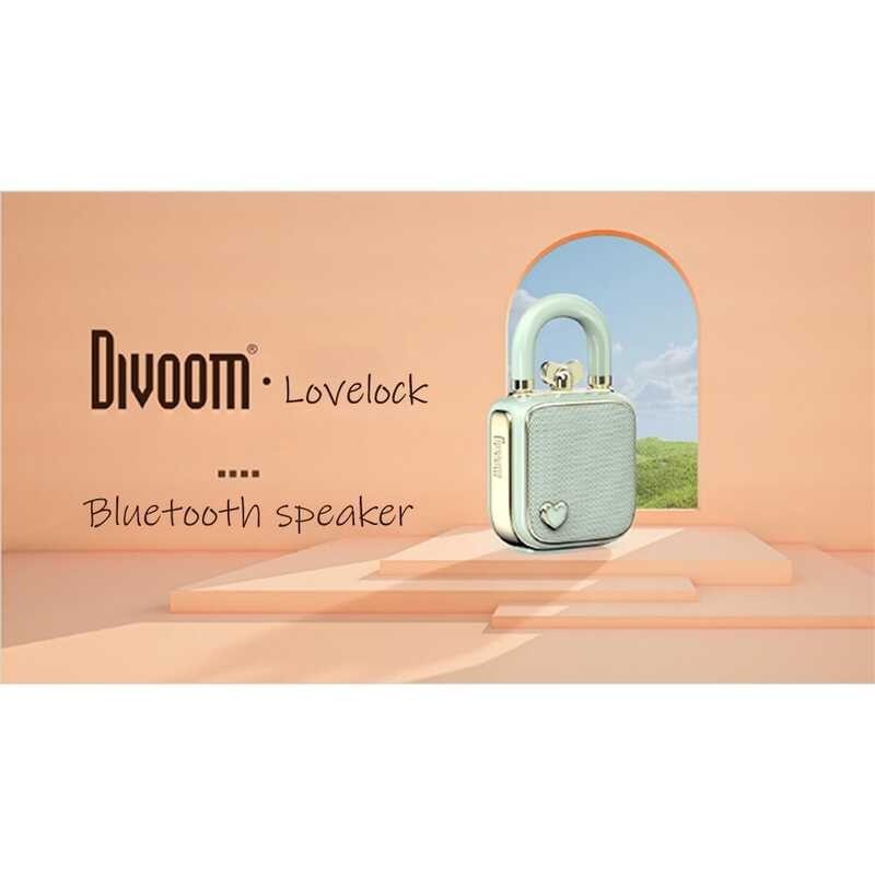 Mini Divoom Lovelock Portable Wireless Bluetooth Speaker,With Recording,Tws Connection,Unique ...