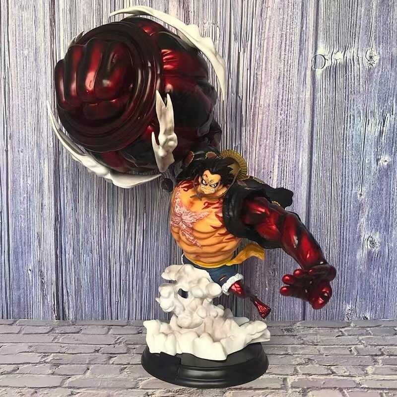 One Piece โมเดล Super Big Ape King Fourth Gear Luffy GK PVC ลูฟี่ ...