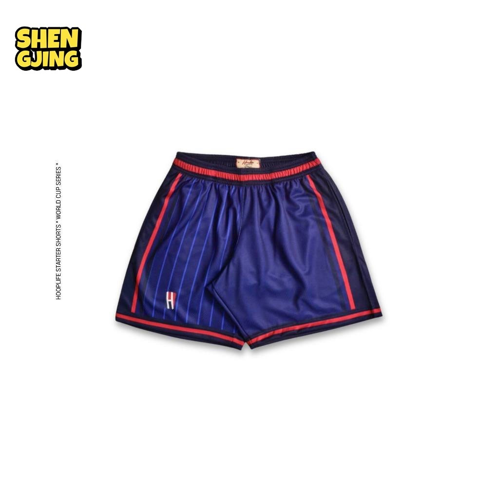 กางเกงขาสั้นแนวสตรีท บาสเก็ตบอล NBA HOOPLIFE STARTER SHORTS ” WOLRD CUP ...
