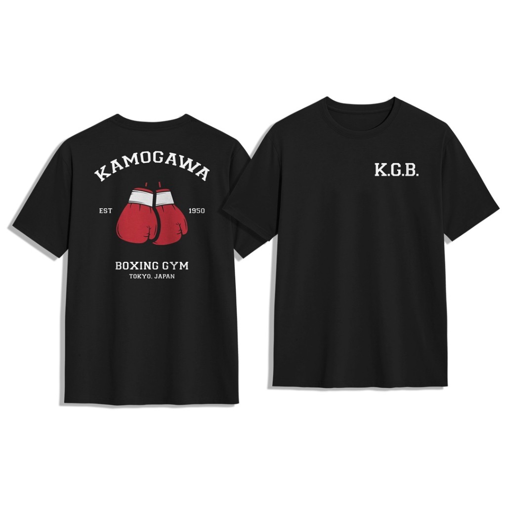 Hajime No Ippo Kamogawa Boxing Gym เสื้อยืดอนิเมะ | Shopee Thailand