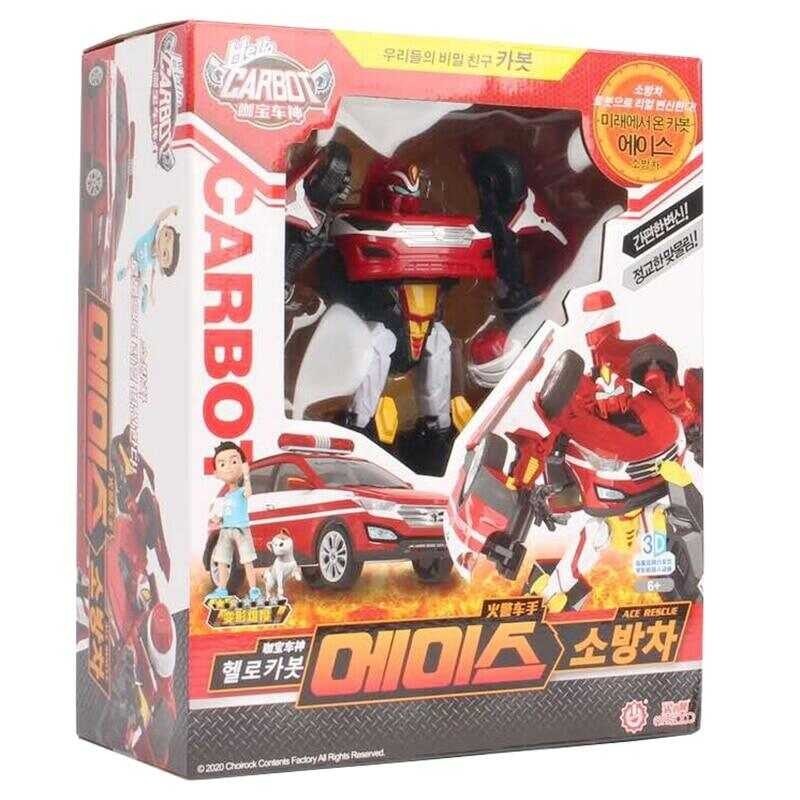 Car Deformed Robot Action Figure Transformation Rescue Giant Rider ...