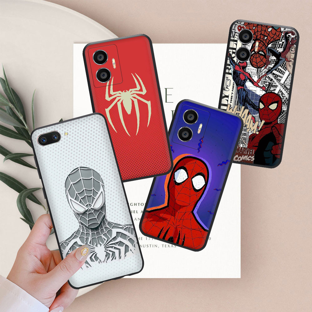 เคสโทรศัพท์ซิลิโคนอ่อนนุ่ม 50d5 Spider Man Oppo A3 Pro A3x K12x F25 Pro