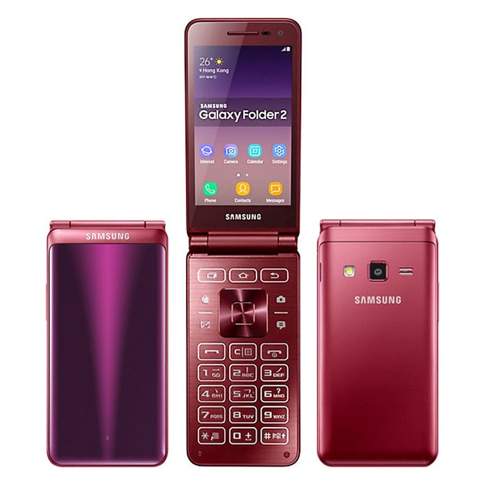 ในสต็อก Samsung Galaxy Folder2 G1650 Dual Sim 2GB RAM 16GB ROM Quad ...