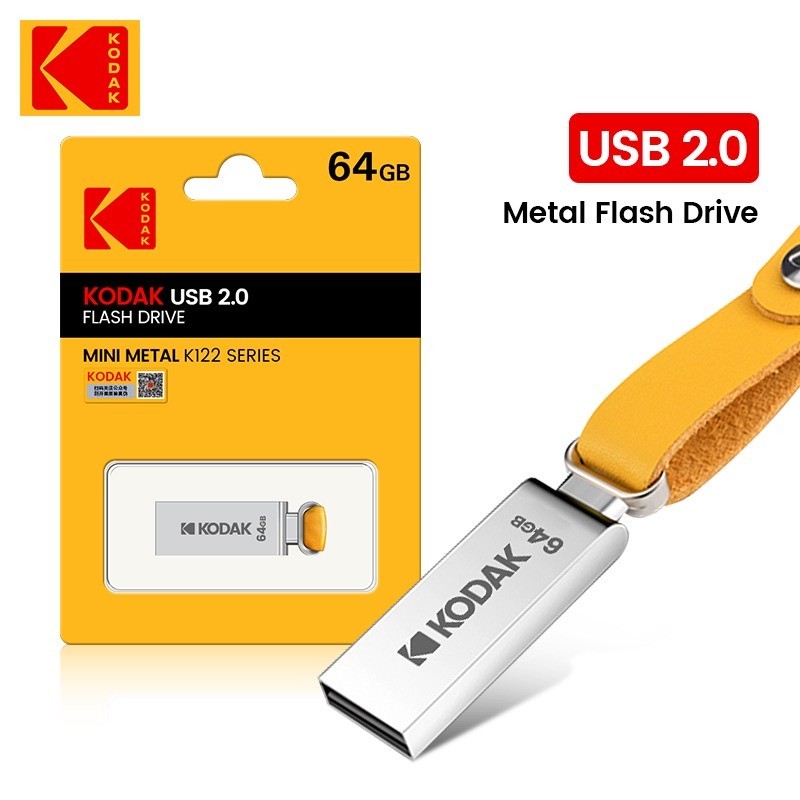 Kodak Original OTG โลหะ Pendrive 16G 32G 64G ไดรฟ์ปากกากันน้ํา USB Pendrive Stick พร้อมแฟลชไดรฟ์ ...