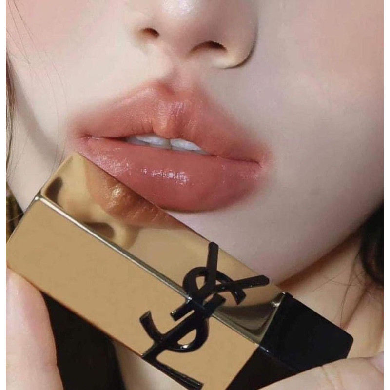 ♞YSL Yves Saint Laurent Rouge Pur Couture Mimi Lipstick ขนาด 1.3 g. : NM Nu Muse | Shopee Thailand