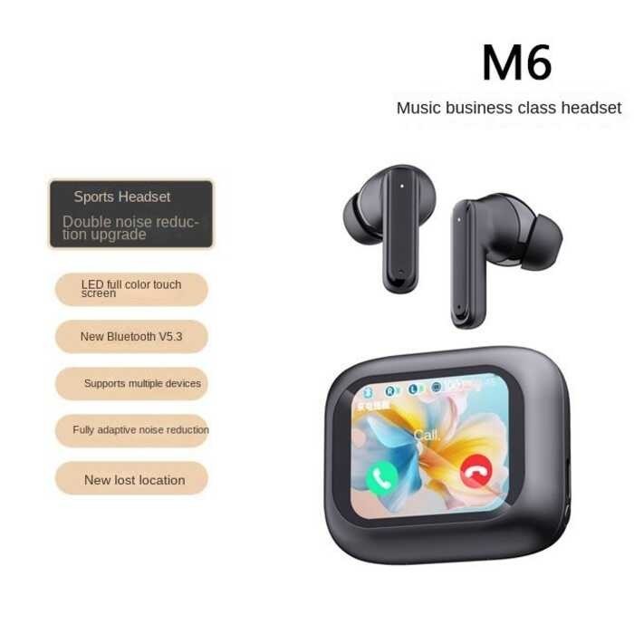 SFREE Shipping ♥ Bluetooth New M6 Smart Screen Noise Reduction 2024 ...
