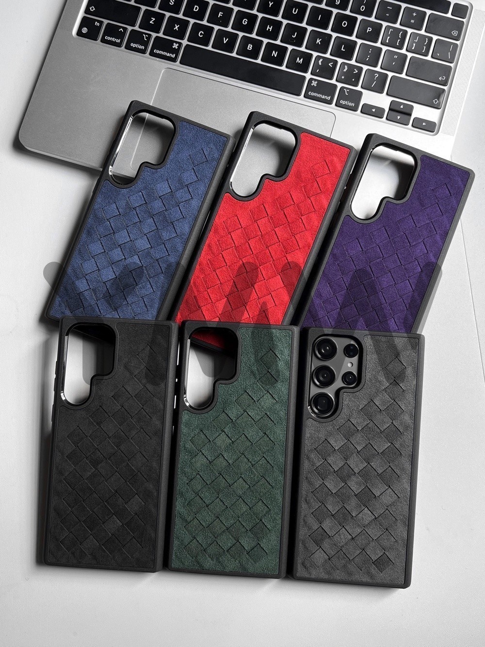 Alcanta สานสําหรับ Samsung Galaxy S23 Ultra S24 S22 S21 S20 FE Note20 ...