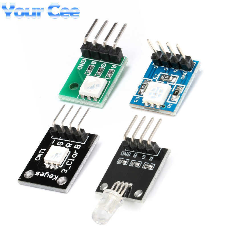 Ky-016 Ky-009โมดูล RGB สีสันสดใส5050 SMD 3สีไดโอด LED อิเล็กทรอนิกส์ ...