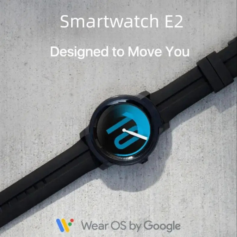 Ticwatch E2 นาฬิกาข้อมือ Smart Watch OS เชื่อมต่อ GPS 5ATM กันน้ํา ...