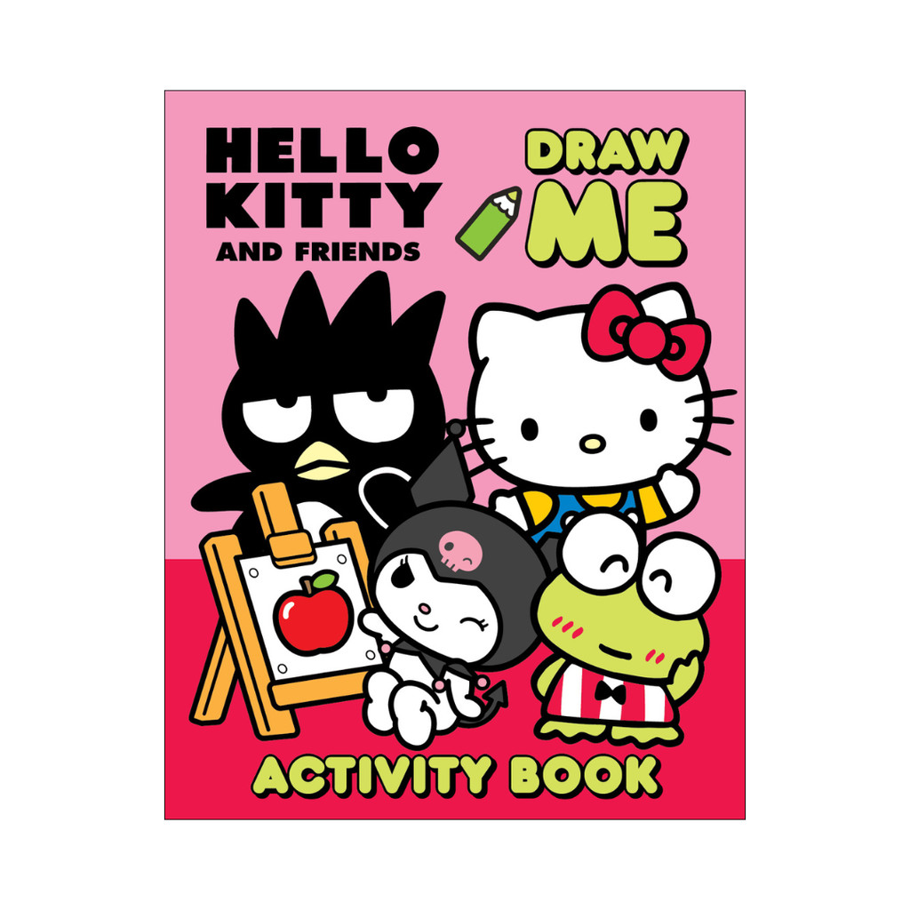 หนังสือกิจกรรม Hello Kitty & Friends Draw Me เพื่อวาดตัวละครน่ารัก ...