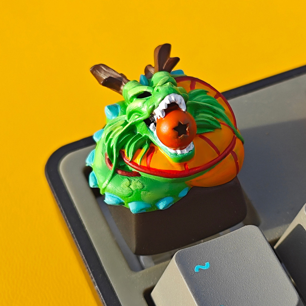 Dragon Ball Shenlong esc Keycap คีย์บอร์ดเรซิ่น Keycap DIY Cross แกนทํา ...