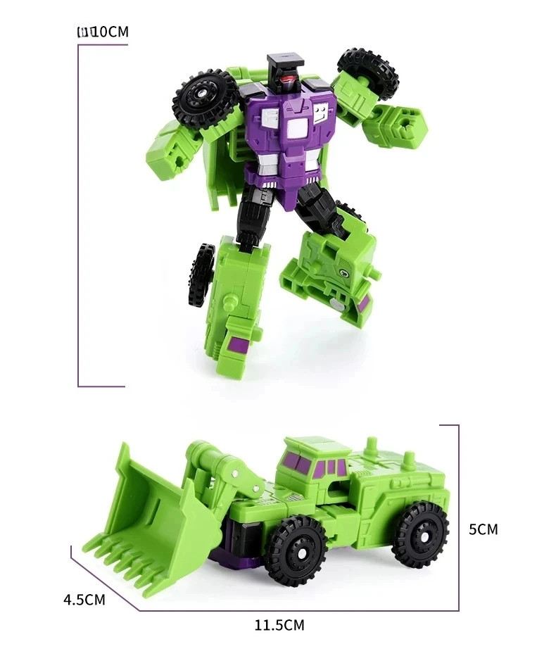 หุ่นยนต์แปลงร่าง 6 in 1 รุ่น MINI Devastator 22 ซม.Action Figure หุ่น ...