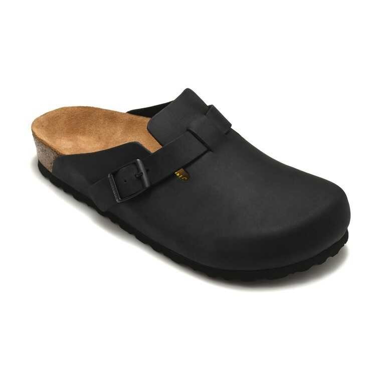 German Authentic Birkenstock Boston Men/Women Cork Sole Sandals Beach ...