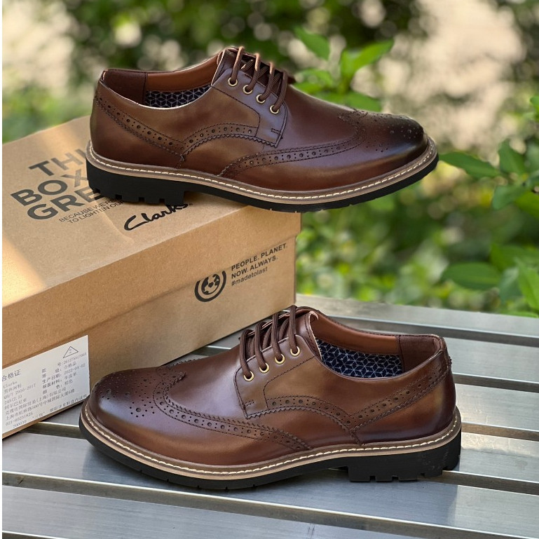 Clarks Batcombe Hall รองเท้าหนังลําลอง สไตล์นักธุรกิจ สําหรับผู้ชาย ...