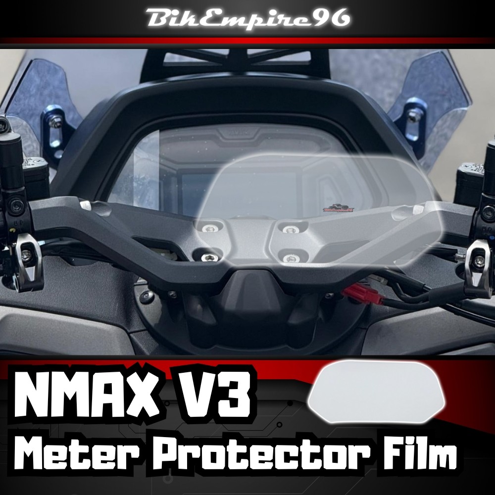 NMAX 155 V3 2025 เมตรฟิล์มเมตรป้องกันฟิล์มฟิล์ม TPU โปร่งใสเมตรปกป้อง ...