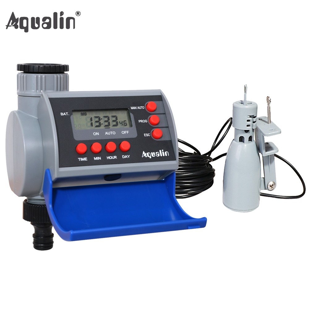 ในสต็อก Home Garden Automatic Water Timer Solenoid Valve Digital ...