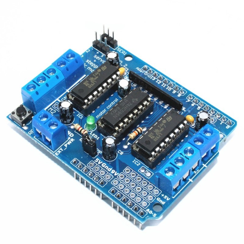 L293d DC Motor Driver Shield สําหรับ Arduino UNO และ Mega 2560 | Shopee ...