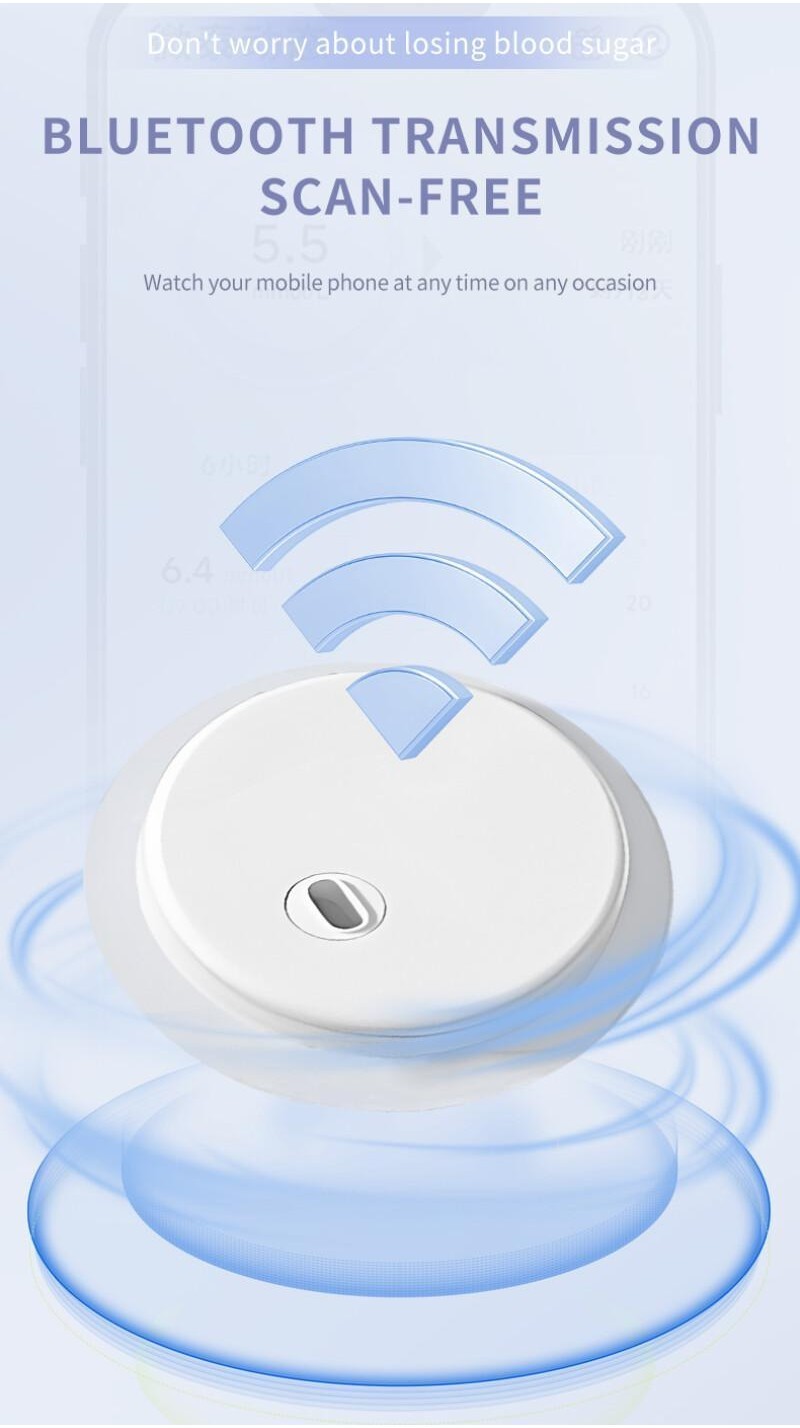 LinX Dynamic Blood Glucometer CGM Sensor Freestyle Libre สวมใส ่ ระบบ ...