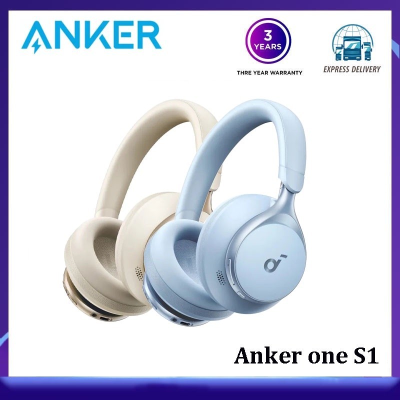 Anker by soundcore space one S1 A3035 ชุดหูฟังบลูทูธไร้สาย ลดเสียงรบกวน | Shopee Thailand
