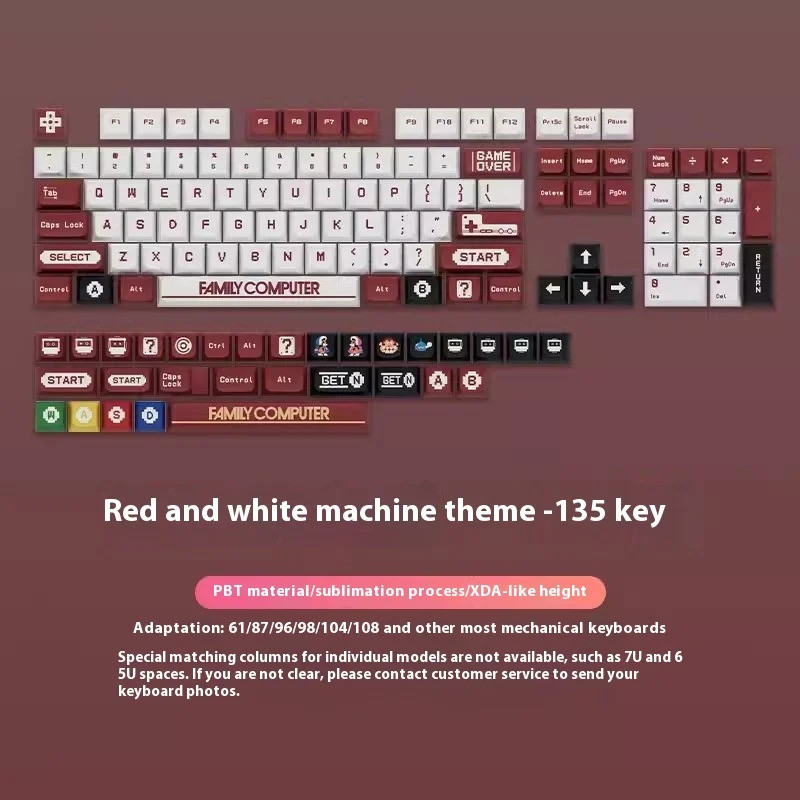 EVA Theme Keycaps EVANGELION Keycaps Dye Sublimation Mechanical ...