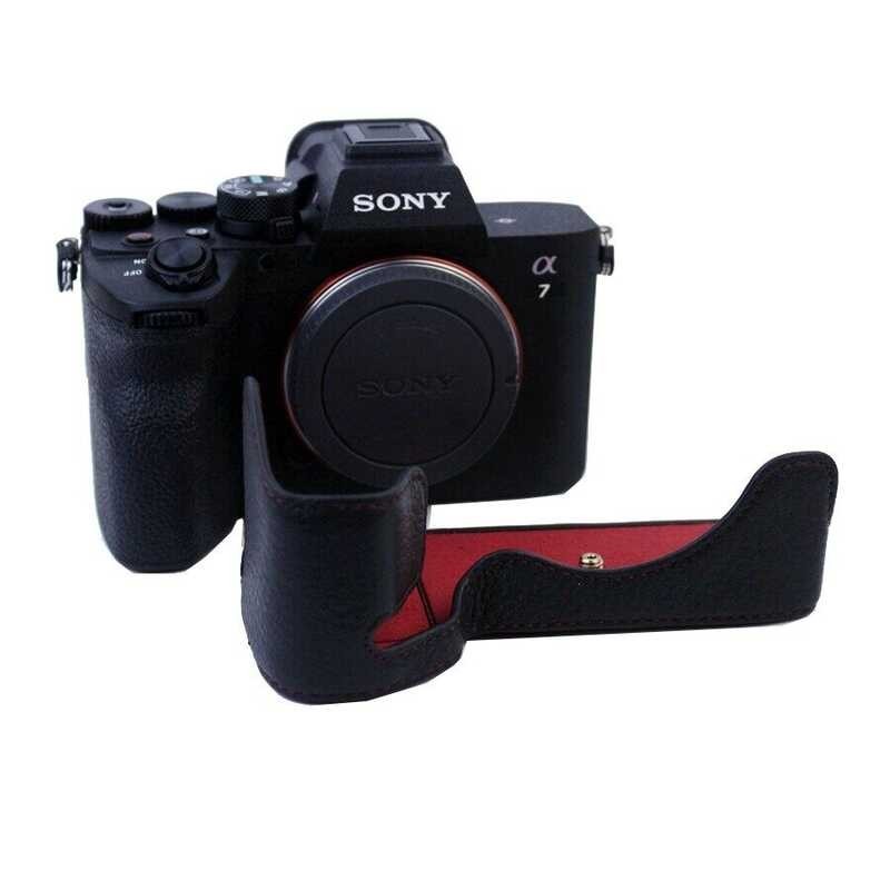 เคสหนังแท้กระเป๋าสำหรับ Sony กล้อง A7m4 A7iv A7siii A7s3 A7rv A7r5 | Shopee Thailand