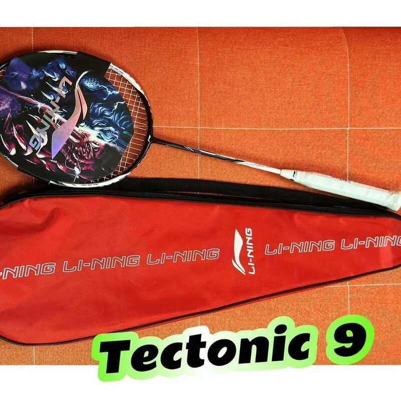 Ning Li Badminton Racket Tectonic 9 Carbon Professional high-end ...