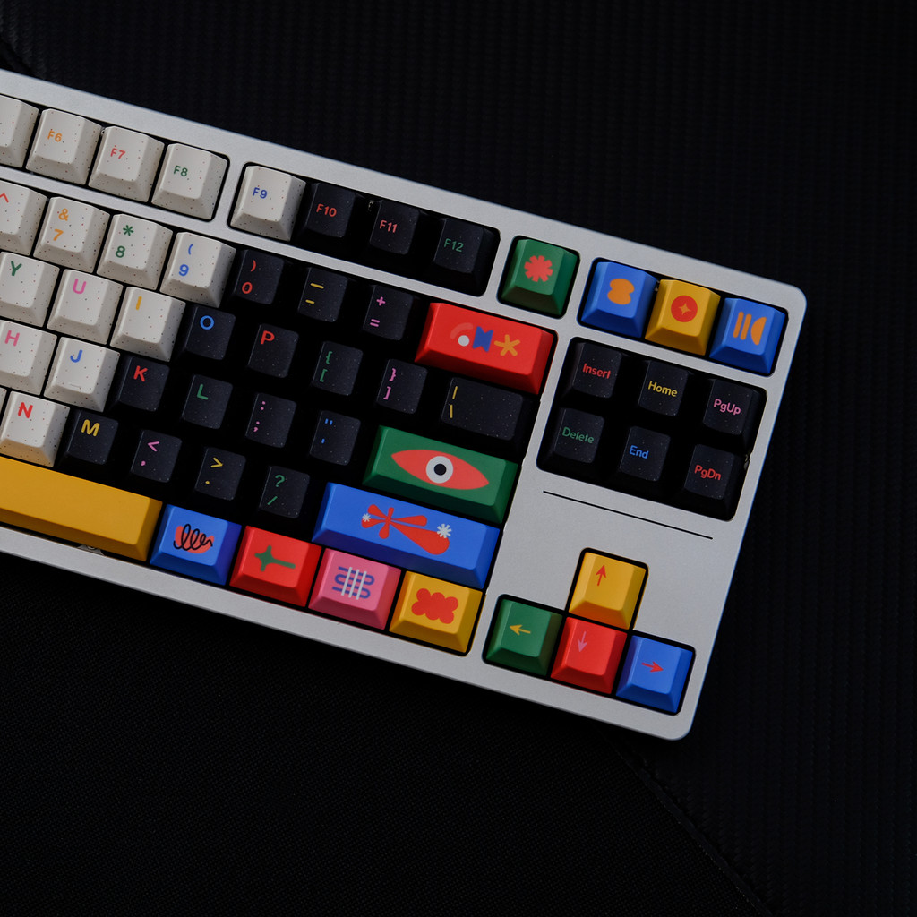 Gmk CYL Motif keycaps Cherry profile PBT ชุดปุ่มกดแบบกําหนดเองสําหรับ ...
