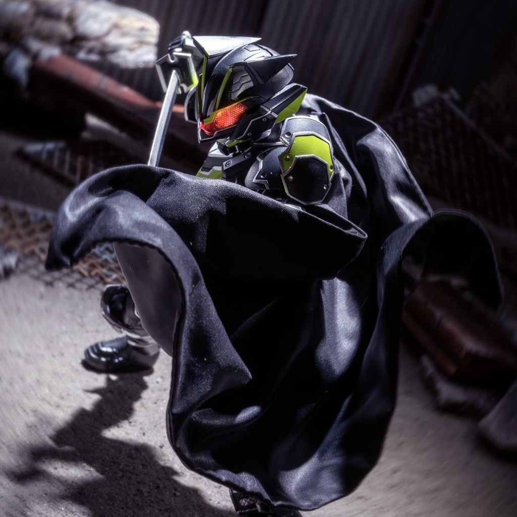 SHF ศิลปะการต่อสู้ Blade Black General Taili Martial God Kamen Rider ...