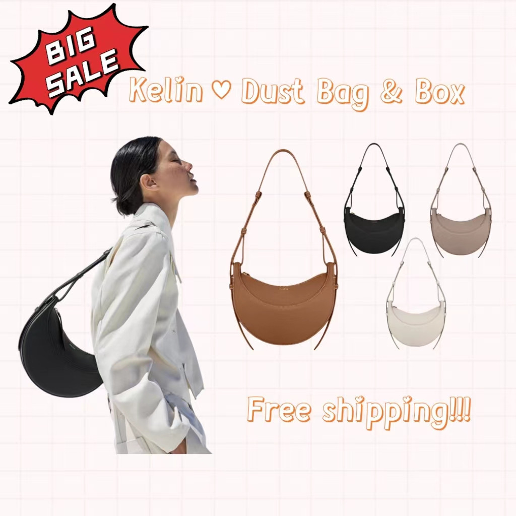 [Free shipping + box + dust bag] Polene Numero Dix Genuine Leather ...