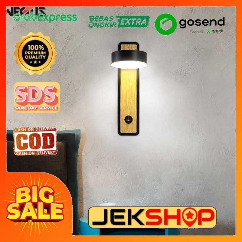 โคมไฟติดผนังตกแต ่ งสไตล ์ มินิมอล ไฟกลางคืน LED 5W Warm White - 6715 ...