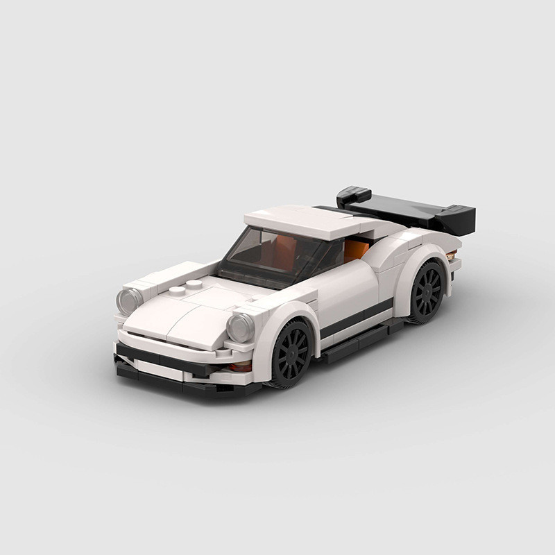 Moc Porsche 911 White Spors Cars Building Blocks ของเล่นเด็กเด็กชายและ ...