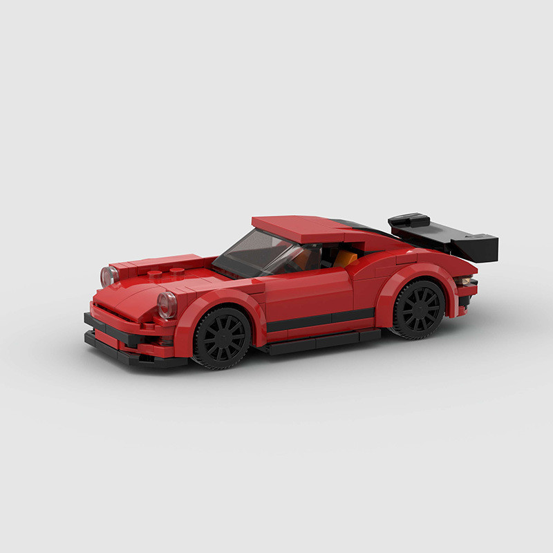 Moc Porsche 911 Red Sports Cars Building Blocks ของเล่นเด็กเด็กชายและ ...