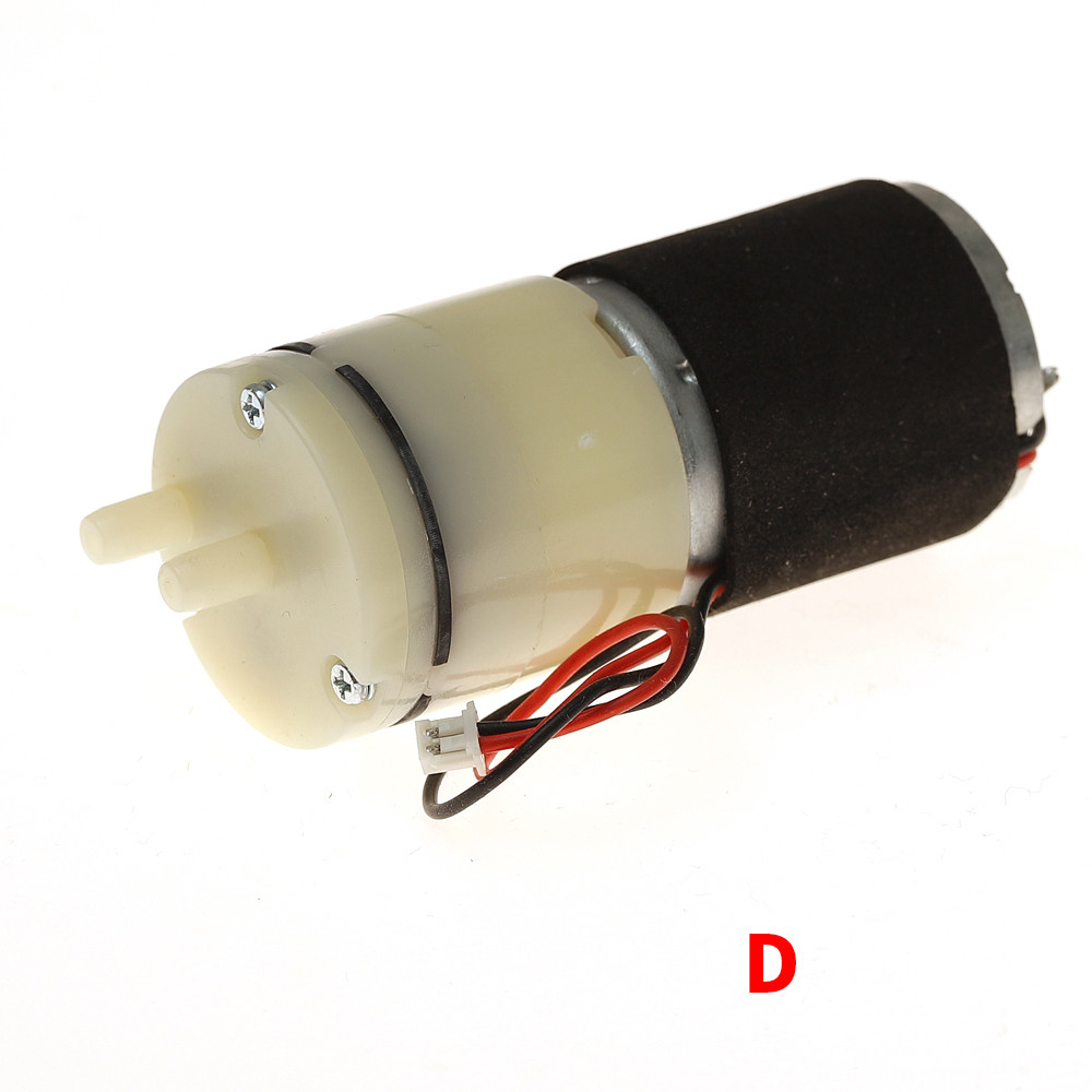 Dc 3V 3.7V 5V 6V ขนาดเล็กมินิ 370 มอเตอร์ไดอะแฟรมปั๊มลมปั๊มสูญญากาศแรงดันลบดูดเครื่องปั๊มนม ...