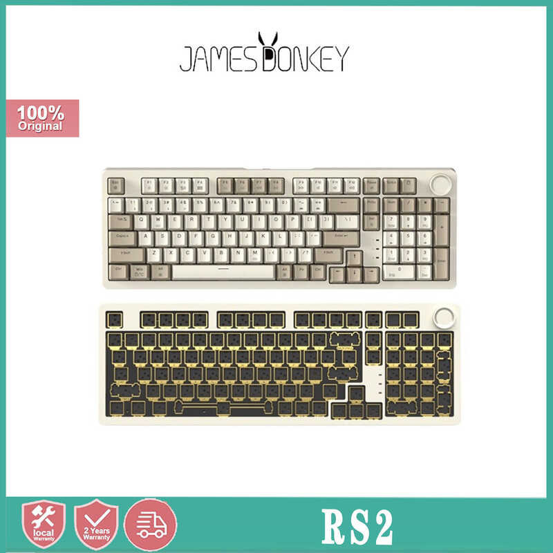 RS2 James Donkey mechanical keyboard the third mock examination Gasket ...