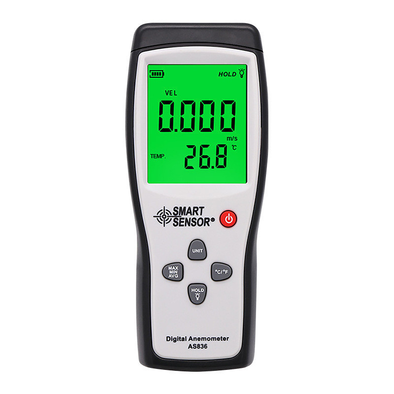 Shima AS836 เครื่องวัดความเร็วลมแบบดิจิตอล เครื่องวัดความเร็วลมแบบดิจิตอล เครื่องวัดความเร็วลม ...