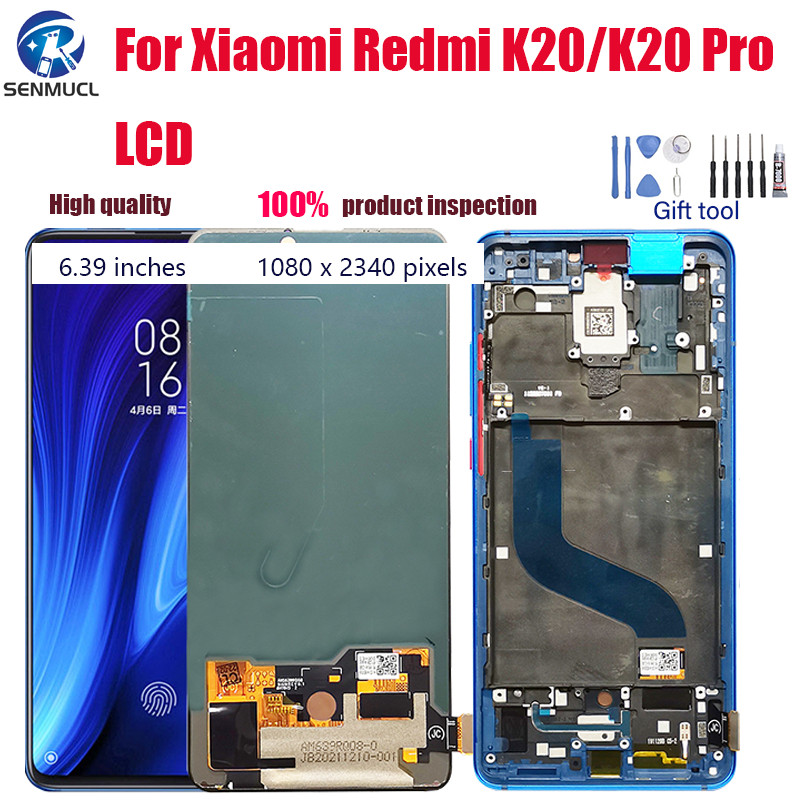 ในสต็อกสําหรับ Xiaomi Redmi K20/K20 Pro หน้าจอ LCD Touch Panel Digitizer Assembly กรอบ | Shopee ...