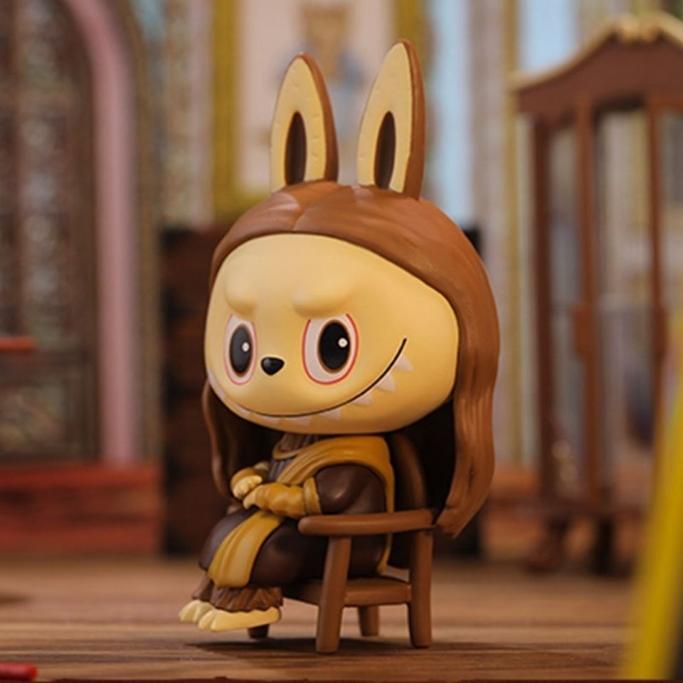 ของแท้ Bubble Mart Blind Box Labubu Elf Art Museum Series Labubu Van ...