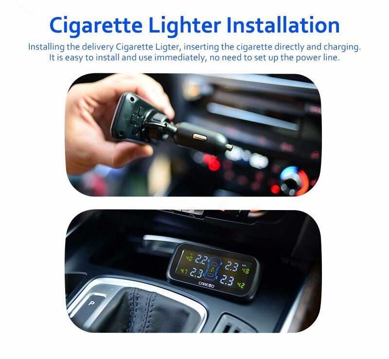 CAREUD U903-Nf+ Wireless Internal Tire Pressure Monitoring System LCD ...