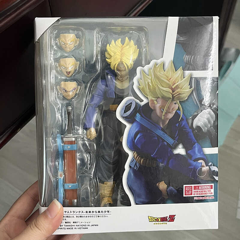 Δ Dragonball ตัวละครอะนิเมะ SHF Trunks จากซีรีส์อนาคต | Shopee Thailand