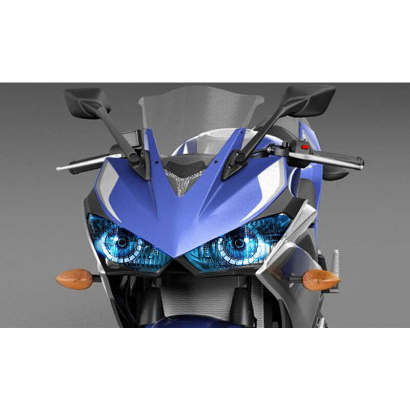 Motorcycle Headlight Sticker For YAMAHA R3 2015 2016 2017 2018 R25 ...