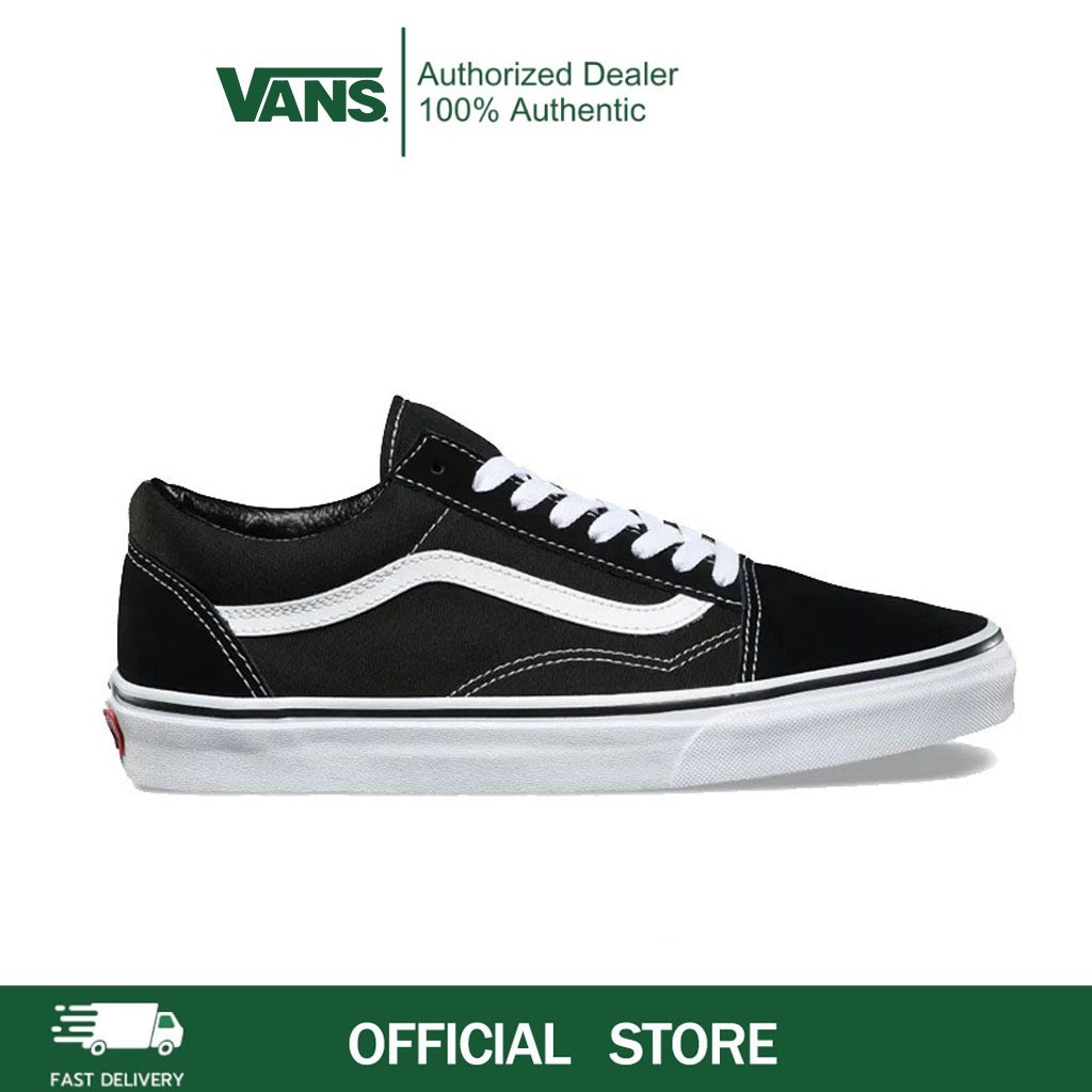 VANS Old Skool (Classic) - Black รองเท้า VANS การันตีของแท้ 100% VANS Authorized Dealer WeSneake ...
