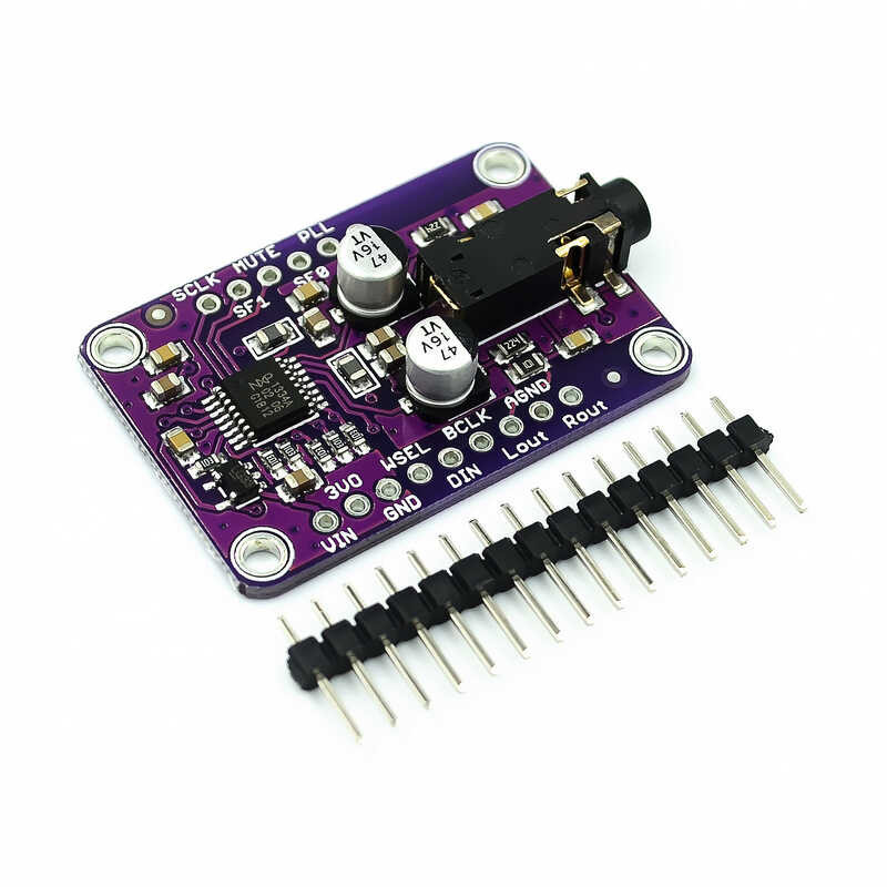 1334 Uda1334a I2s DAC Audio Stereo Decoder Module Board For Arduino 3 ...