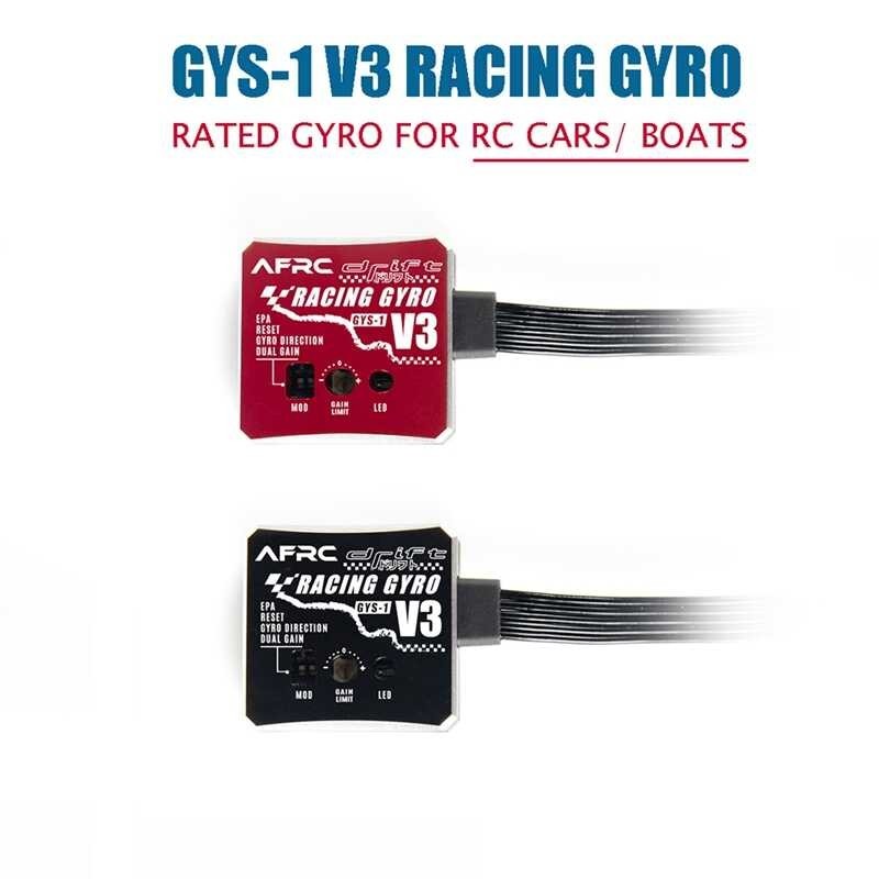 ♎ AFRC Gys-1 V3 Racing Gyro EPA Reset Drift Stabilizer CNC Metal Case ...