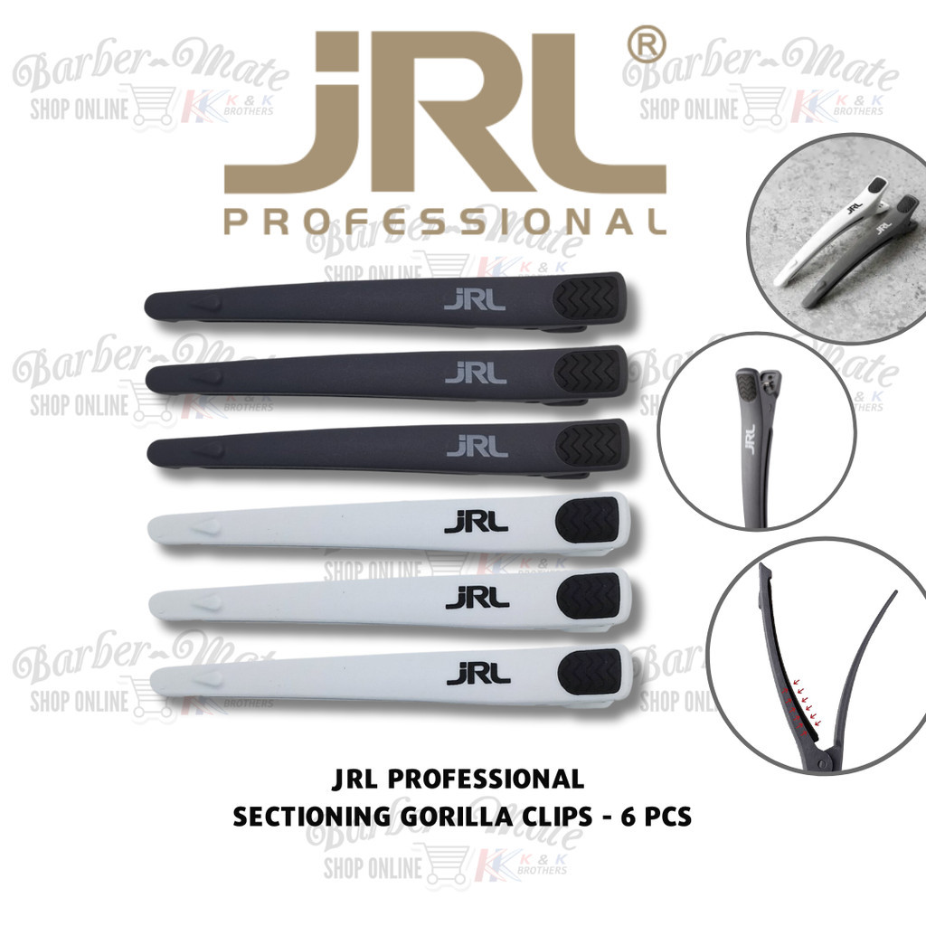Jrl PROFESSIONAL SECTIONING HAIR CLIPS GORILLA CLIPS HAIRCUT TOOL ...
