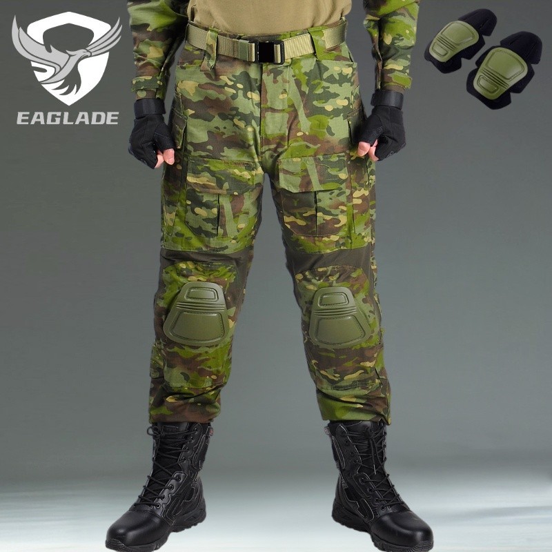 Eaglade กางเกงยุทธวิธี ลายกบ YDJX-G3CK In CP สีเขียว กันน้ํา ทนต่อการ ...