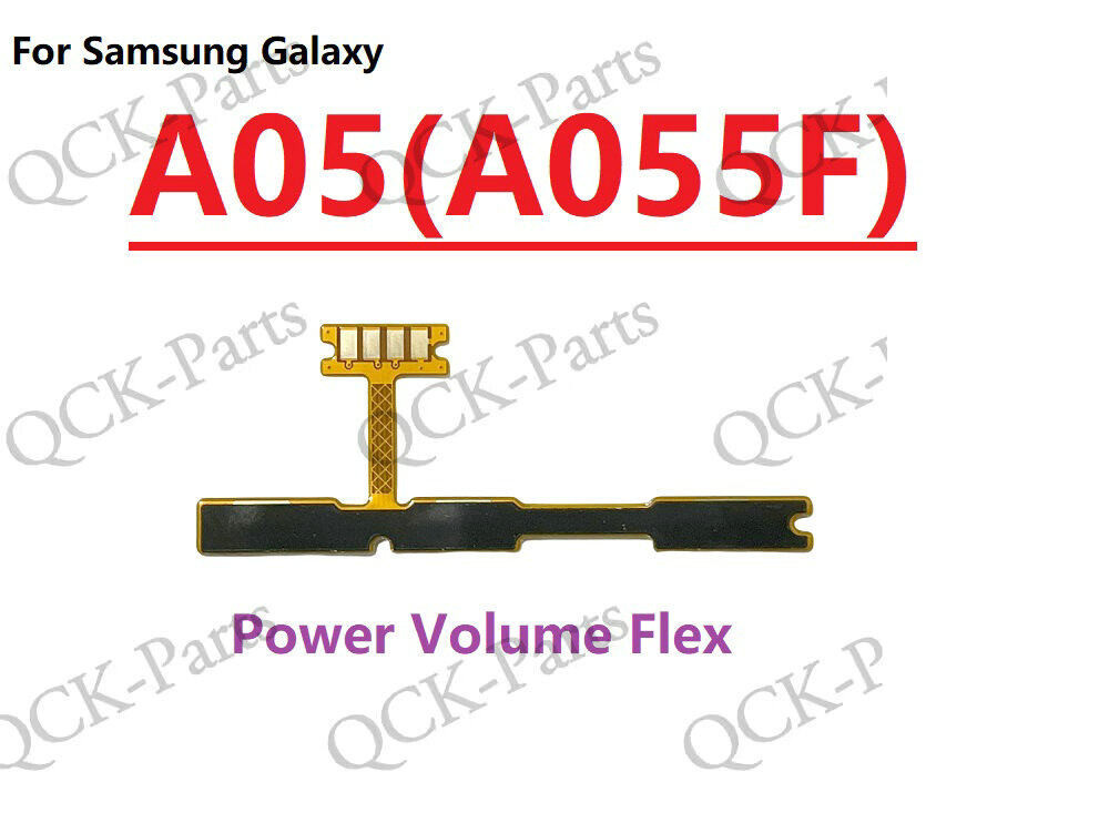 สําหรับ Samsung Galaxy A05 A055F เปิด/ปิดปุ่มสวิทช์ Volume Up Down ปุ่ม ...